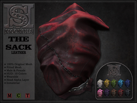 Second Life Marketplace - [MoonSha] The Sack - Leather